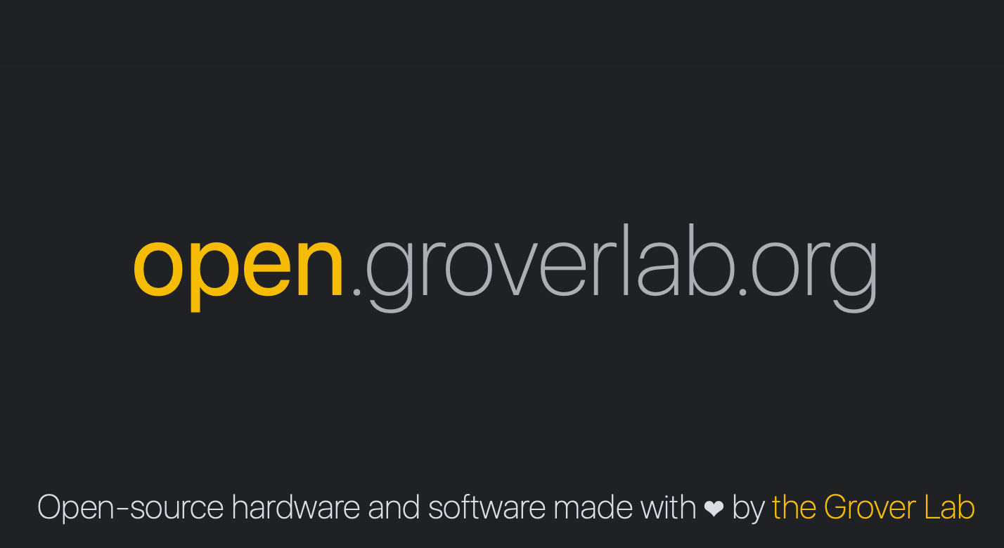 open.groverlab.org